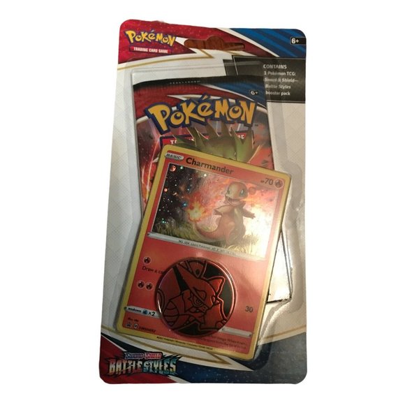 Pokemon | Other | Pokemon Sword Shield Battle Charmander Promo Card ...